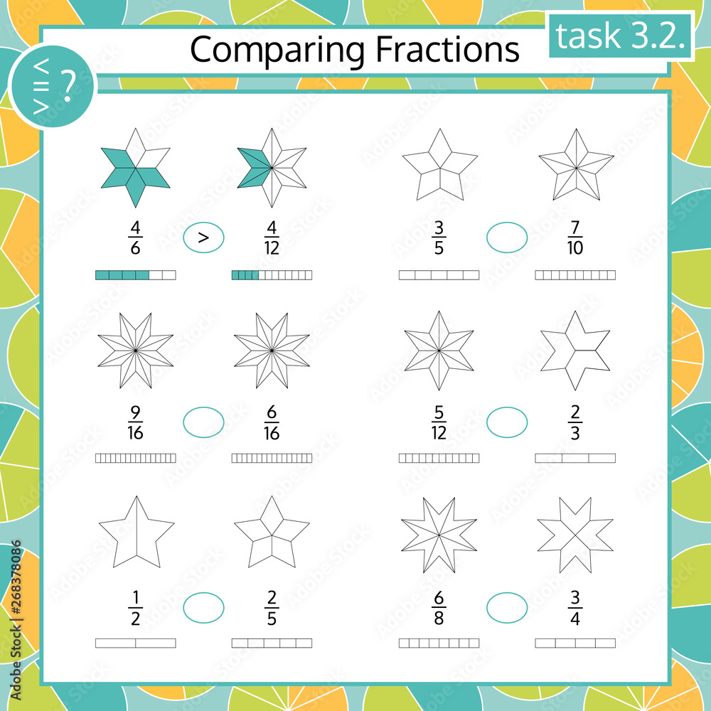 Equivalent Fractions Worksheet Coloring Pages