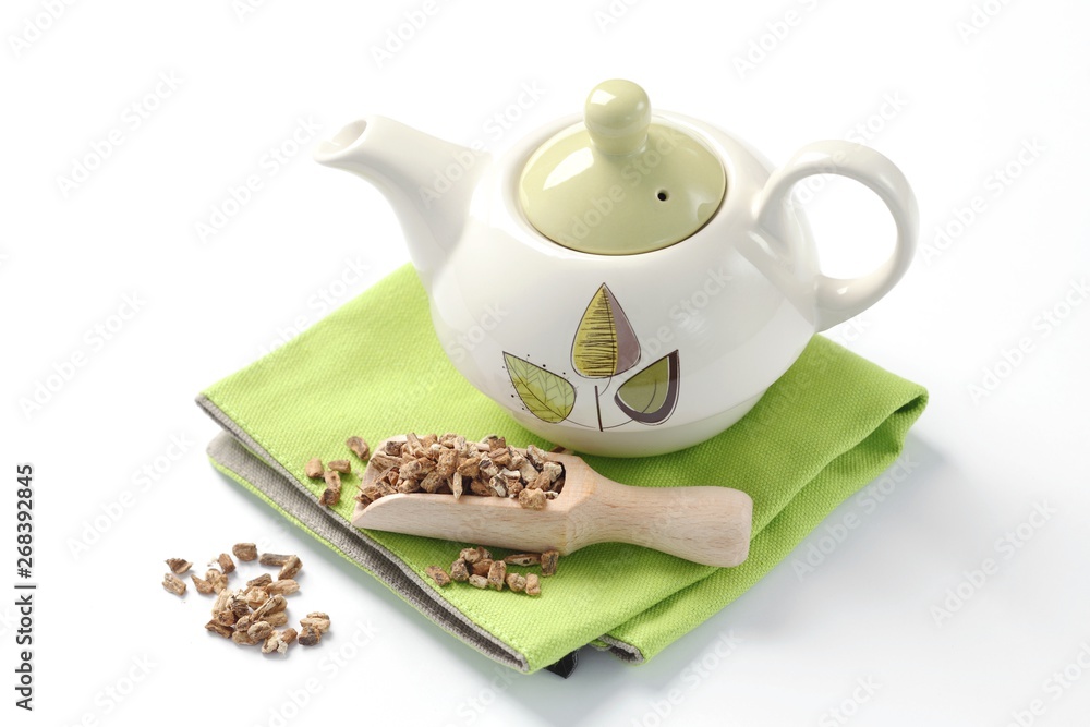 Dried Garden Angelica, Holy Ghost root (Angelica archangelica) Stock ...