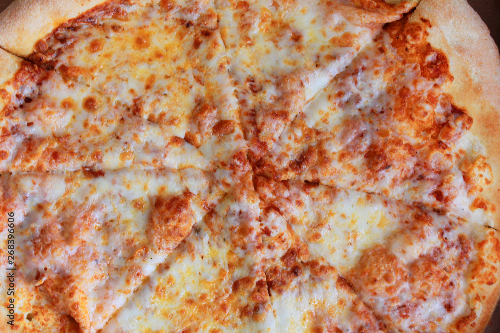 Plain Cheese Pizza Pie