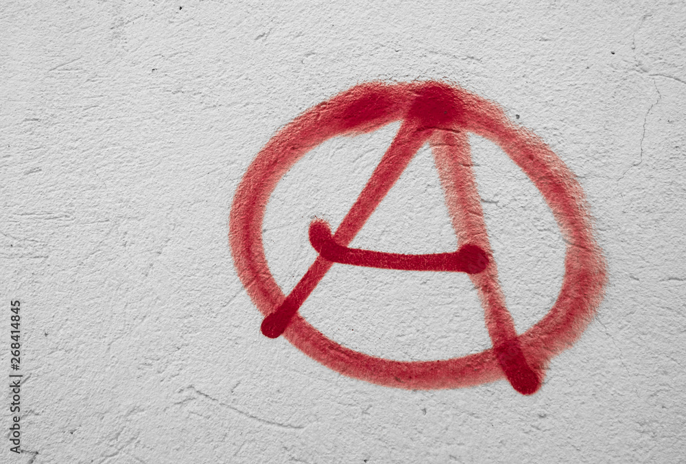 Symbol of anarchy Stock Photo | Adobe Stock