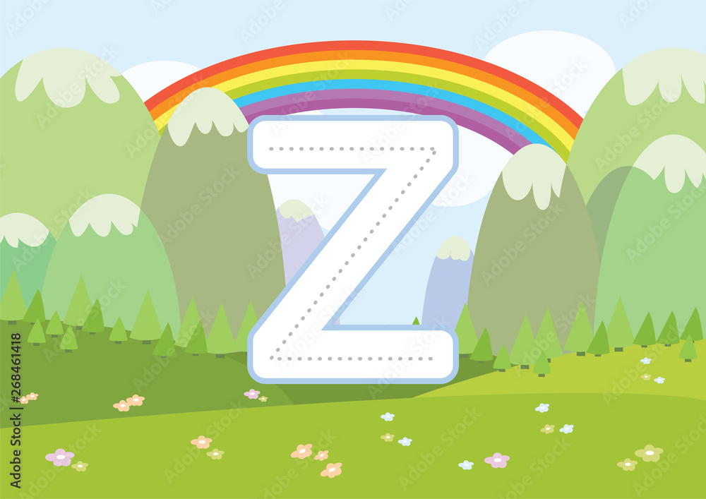 ABC Trace & Color Alphabet Worksheets Printables Tracing Worksheets A-Z ...