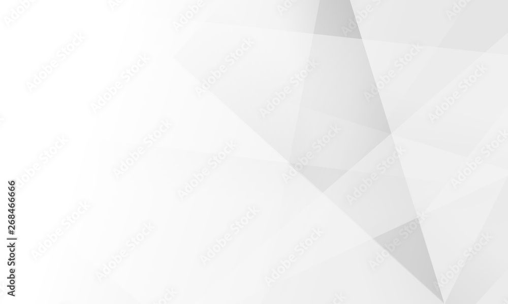 white light & grey background. Space design concept. Decorative web ...