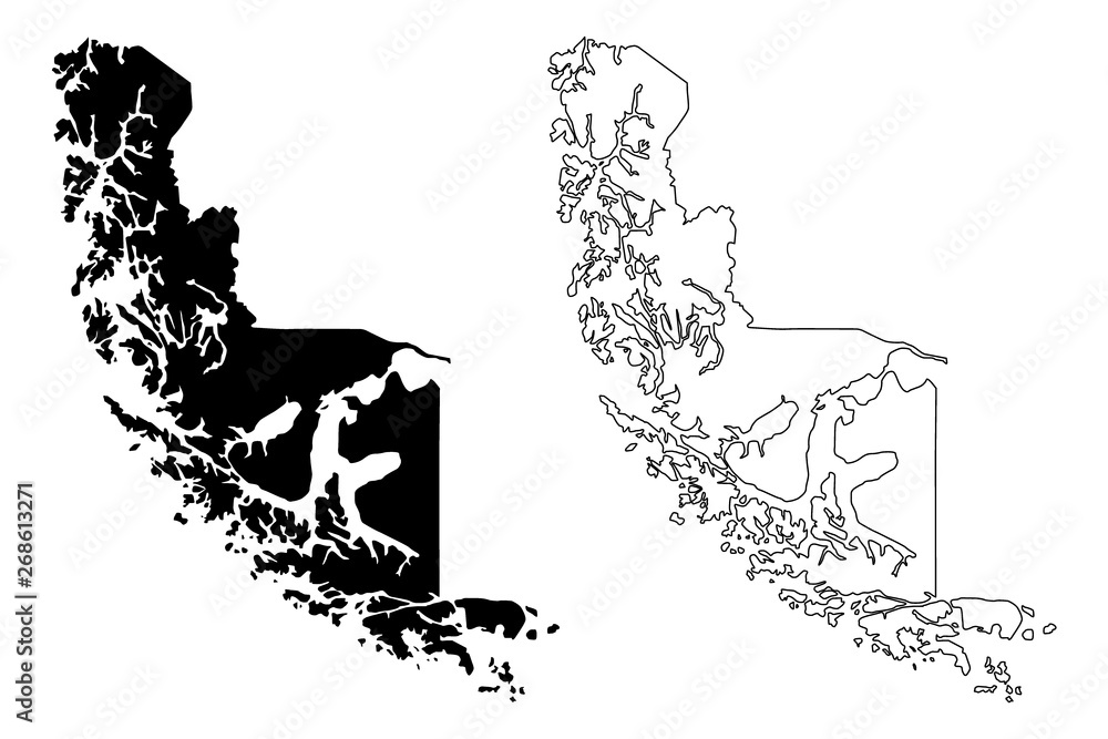 Magallanes Region (Republic of Chile, Administrative divisions of Chile ...