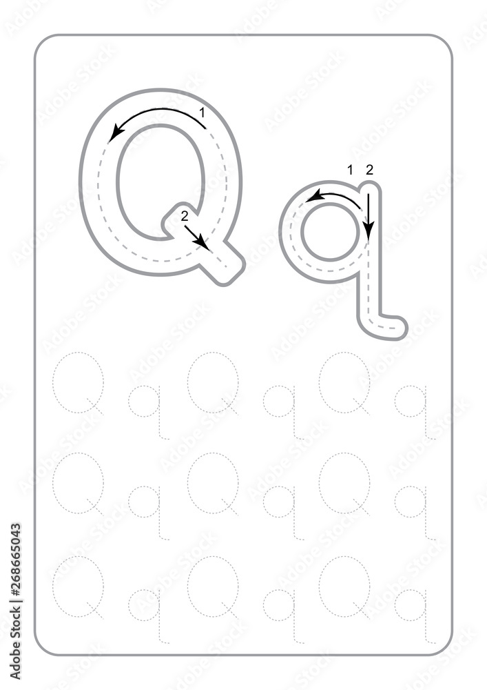 Kindergarten Tracing Letters Worksheets monochrome Tracing Letters ...