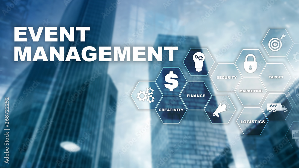 Event management Concept. Event management flowchart. Event management ...