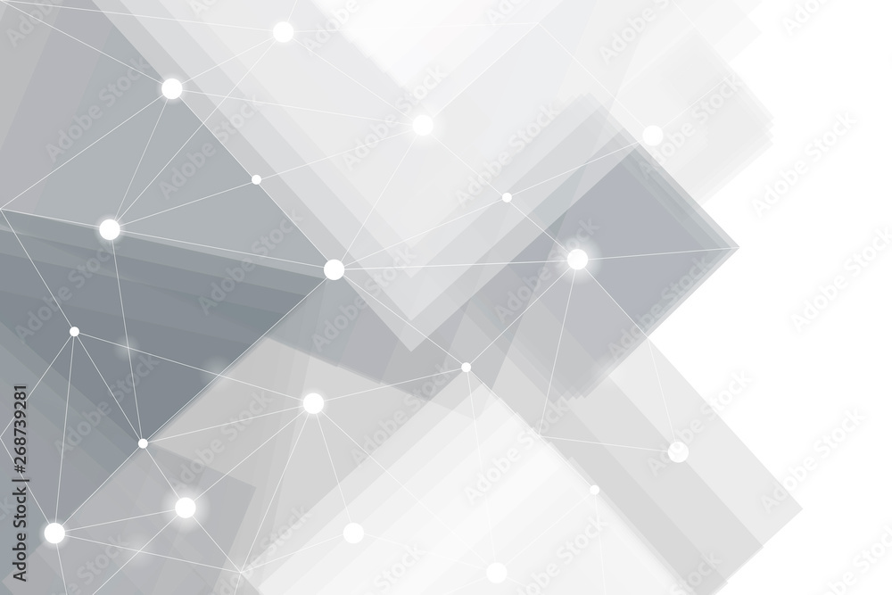 Gray technology background Stock Vector | Adobe Stock
