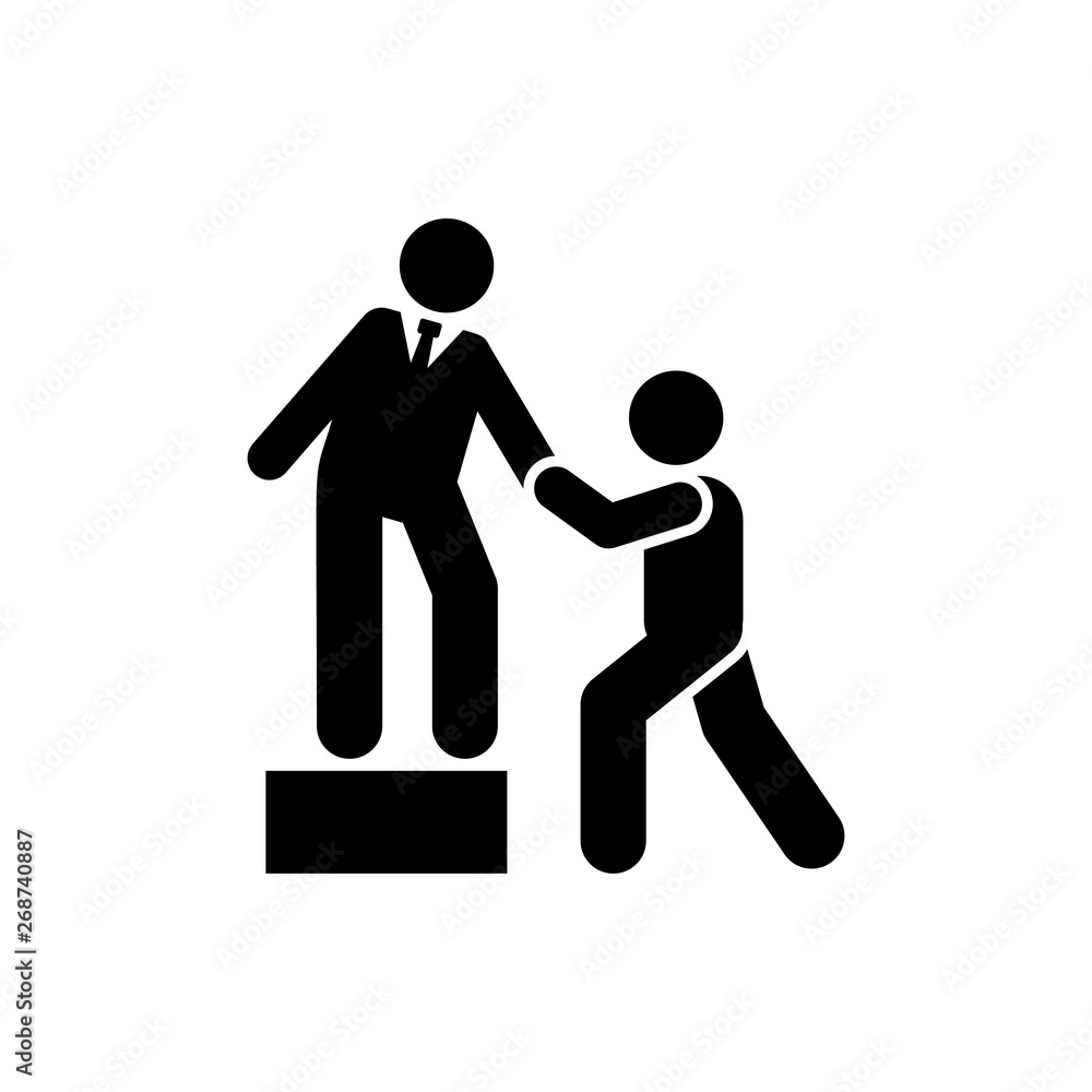 Help, business, work icon. Element of businessman icon. Premium quality ...