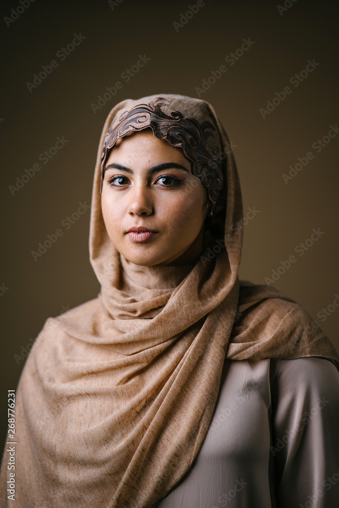 Middle East Women Head Covering