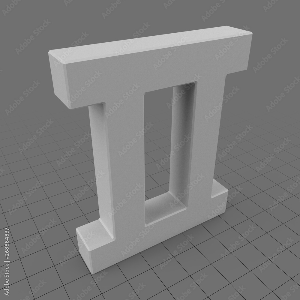 Roman numeral 2 Stock 3D アセット | Adobe Stock