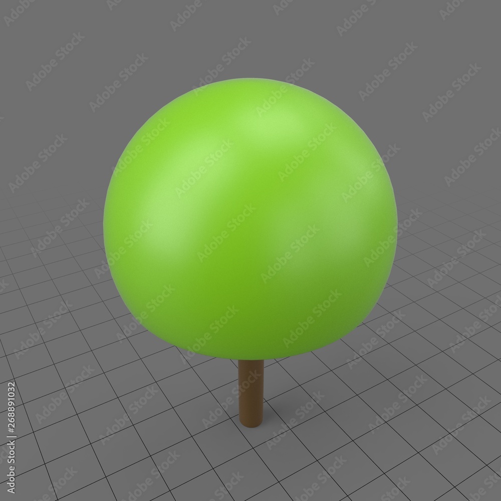 Bubble tree abstract Stock 3D asset | Adobe Stock