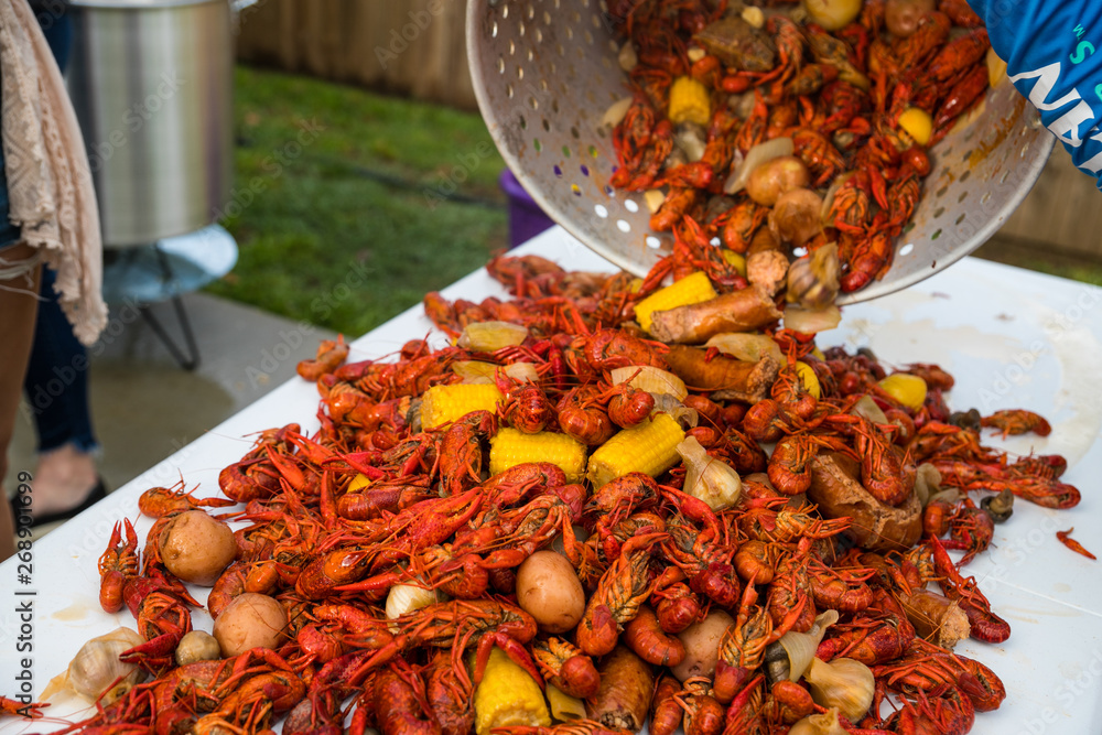 Crawfish Boil Stock Photo | Adobe Stock