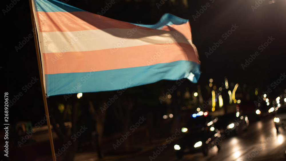 Trans Pride flag Stock Photo | Adobe Stock