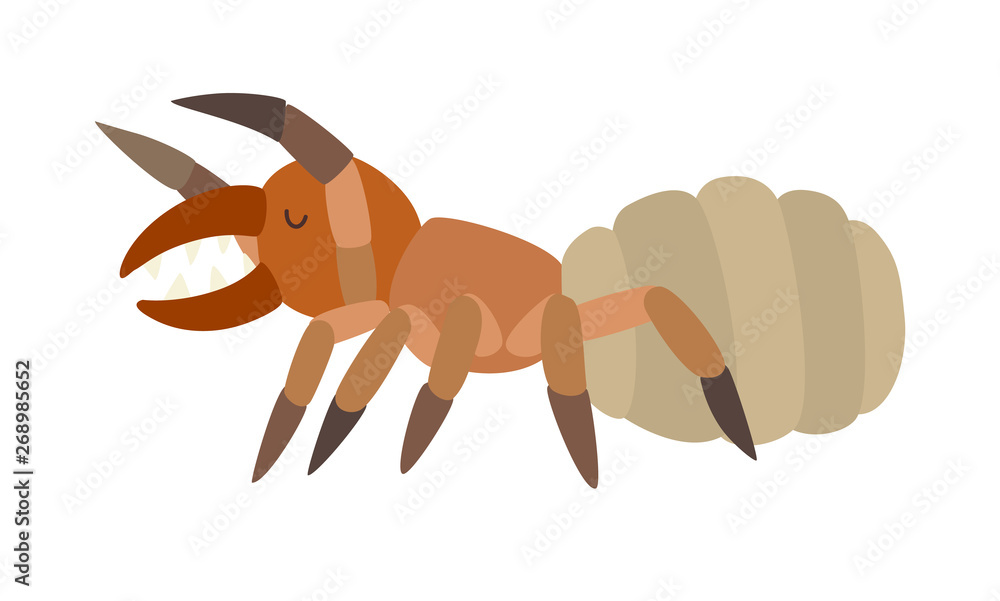 Camel spider icon vector illustration. Cartoon style partridge mammals ...