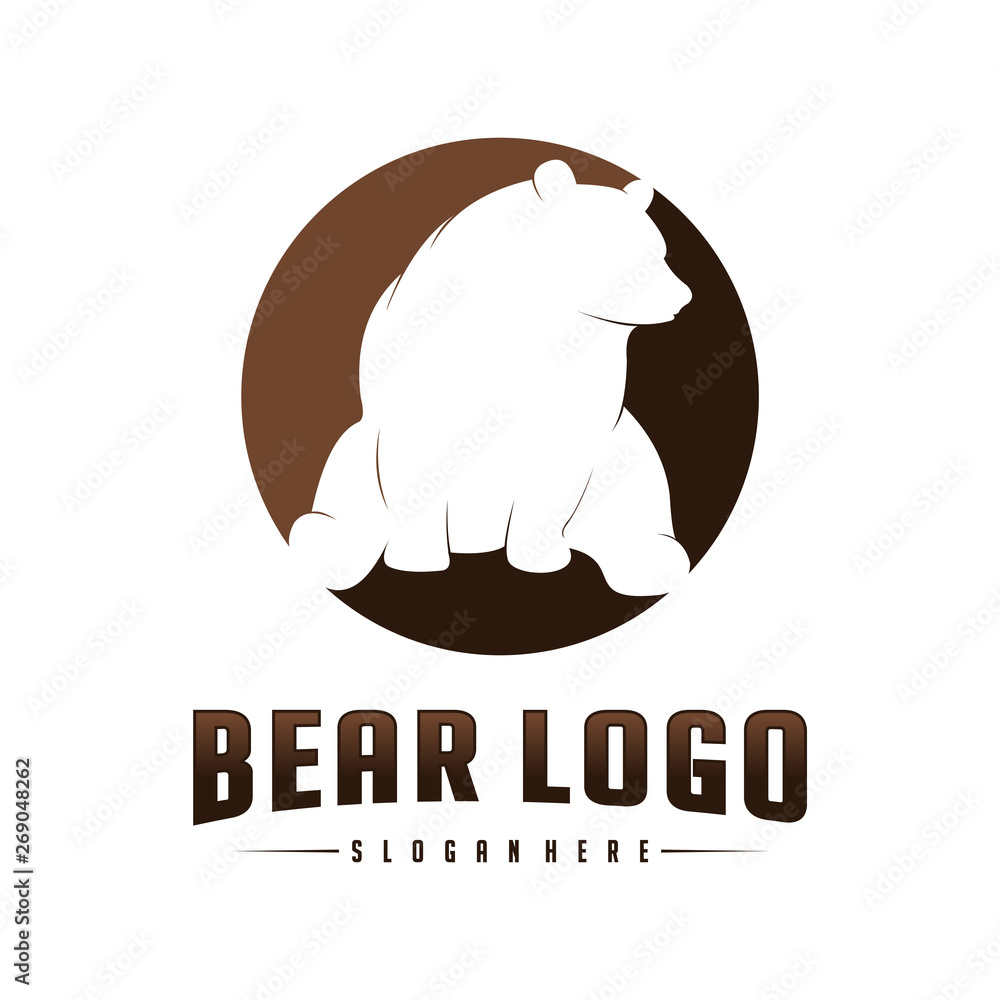 Bear Logo Icon Designs Vector. Bears Logo Concepts. Icon Symbol. Stock ...