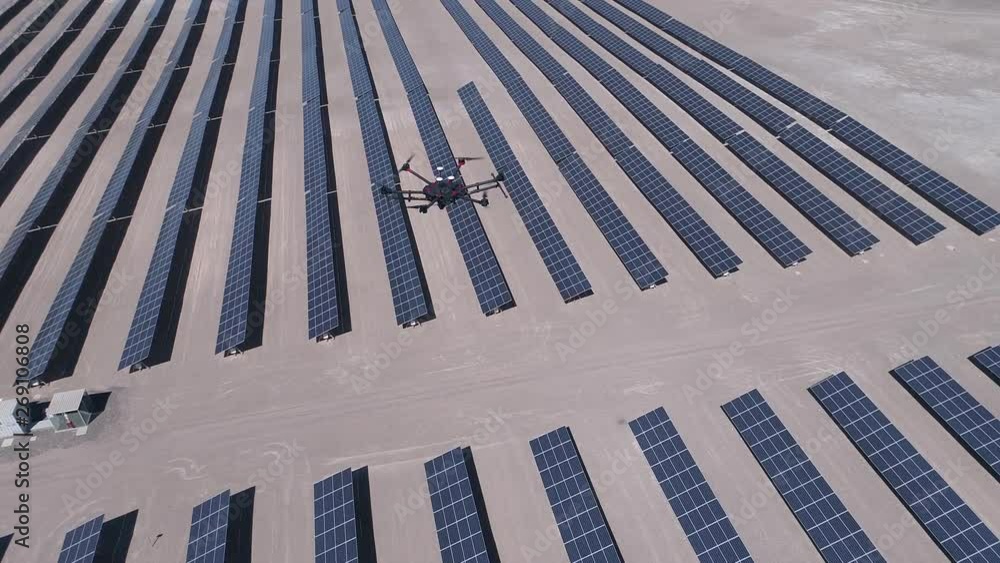 Drone survey, flying and working for thermal inspection analysis of ...