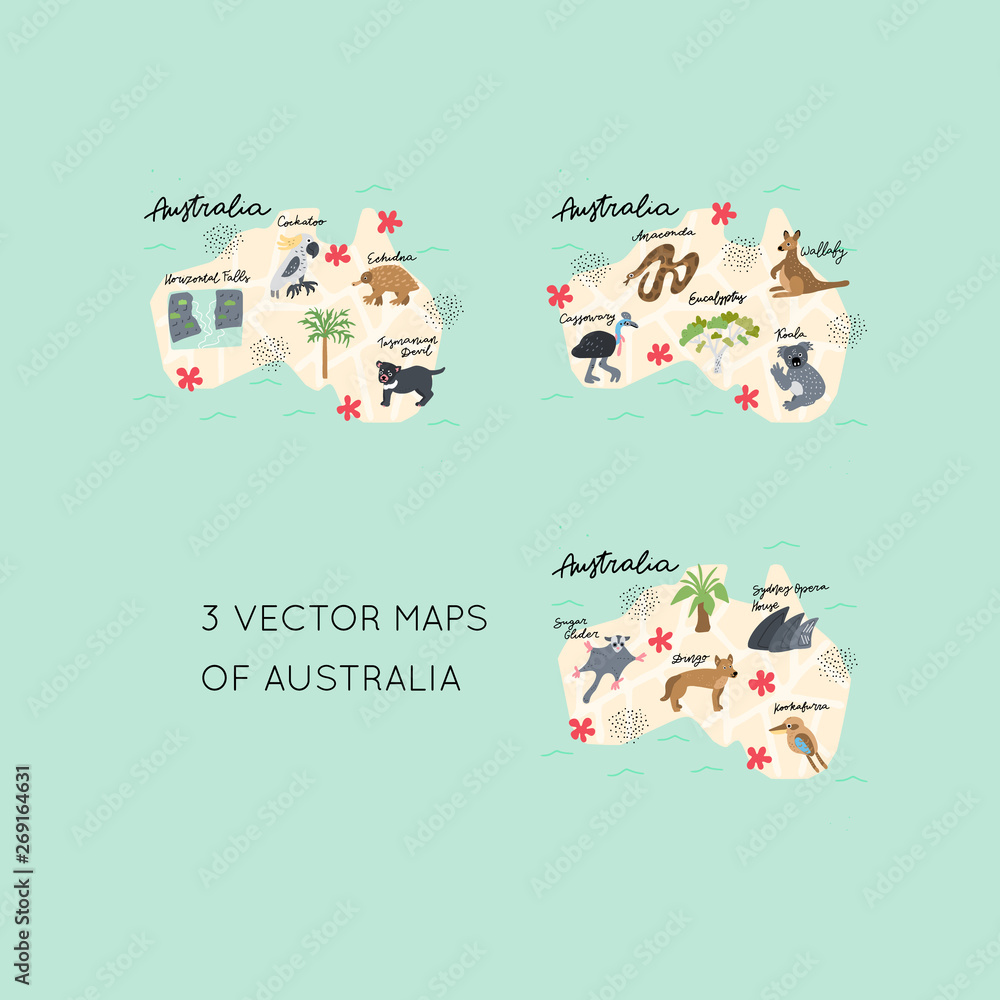 Hand Drawn Vector Map Stock Vector | Adobe Stock