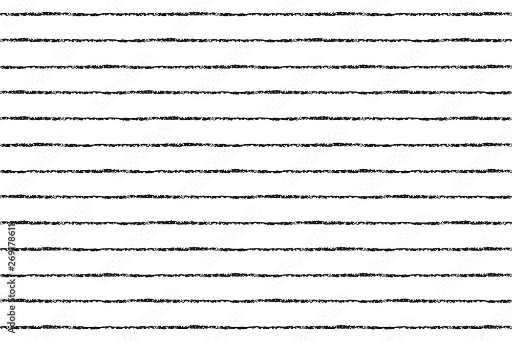 Endless textured chalk, crayon drawn stripes background. Seamless ...