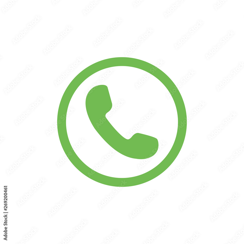 Call icon symbol vector Stock Vector | Adobe Stock
