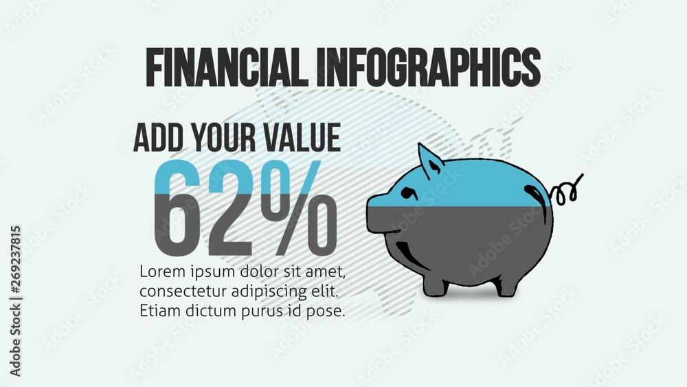 Financial Infographics Stock Template | Adobe Stock