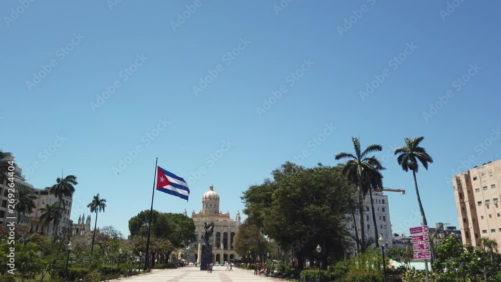 Havana is an iconic popular tourist destination. Old streets of Havana ...
