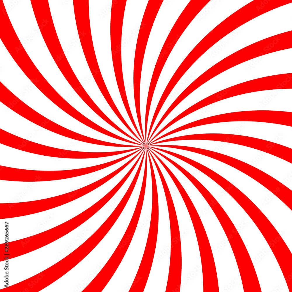 Red swirl background, poster design template, vector illustration Stock ...