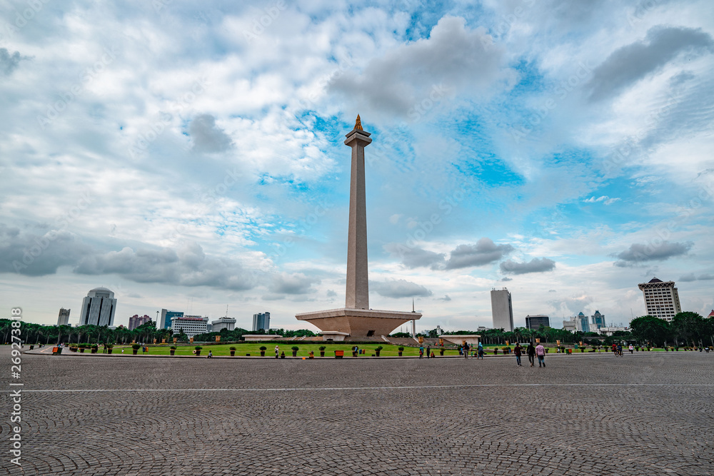 Foto de National monument in the centre of Merdeka Square, Central ...