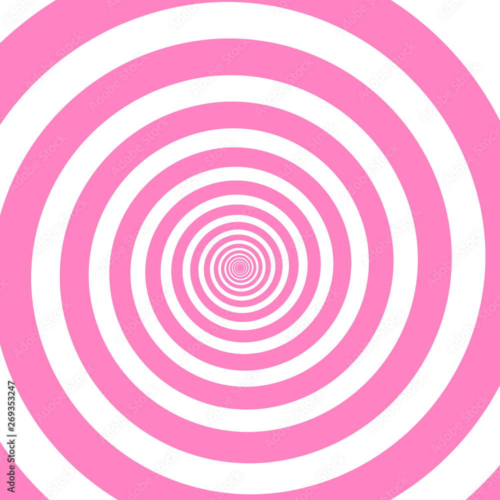 Swirling radial pattern background. Vector illustration for swirl ...