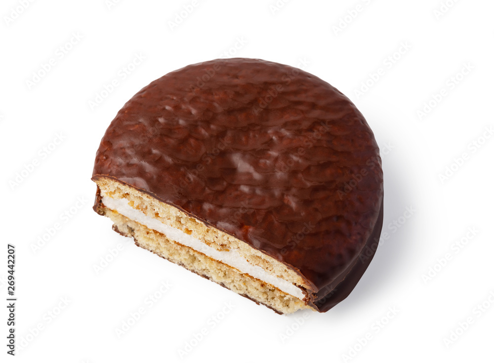 Choco pie chocolate biscuits Stock Photo | Adobe Stock