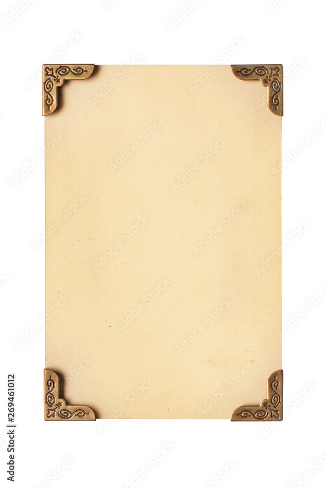 Antique Paper Photo Corners