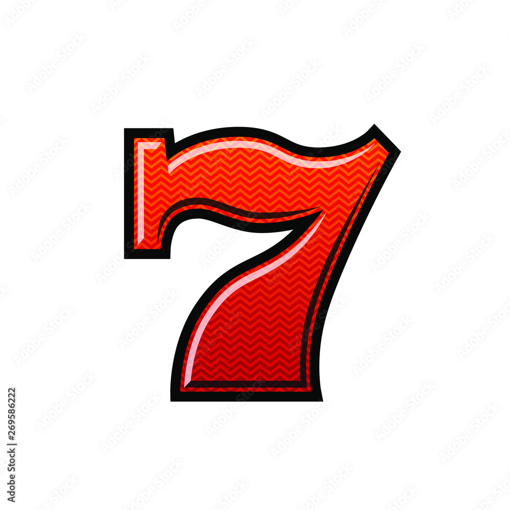 Slot Machine Symbols 7