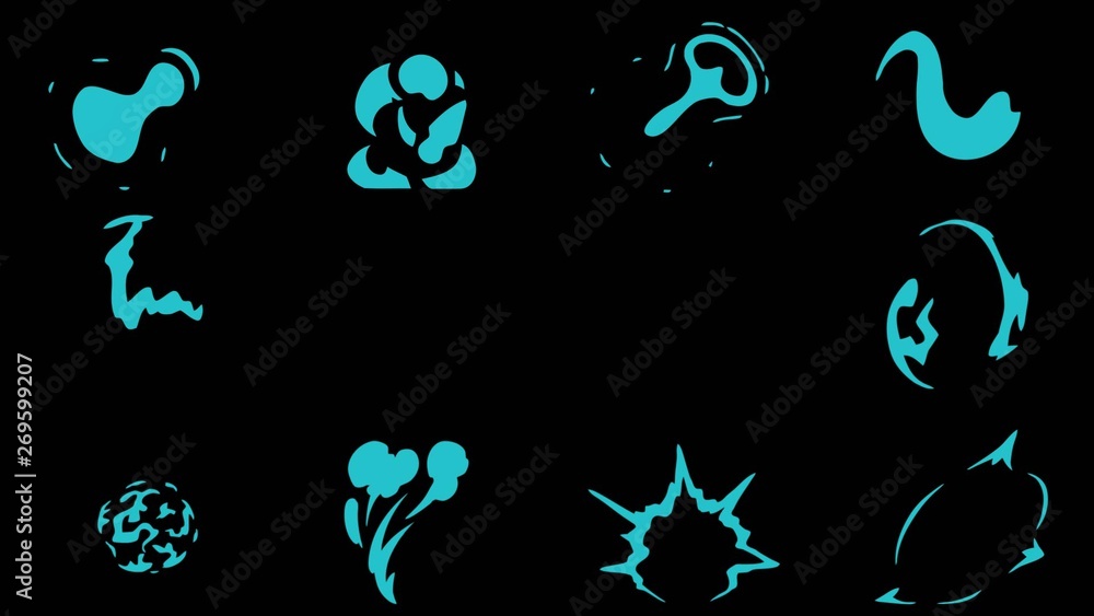 Impact Animations Pack 4 Stock Template | Adobe Stock