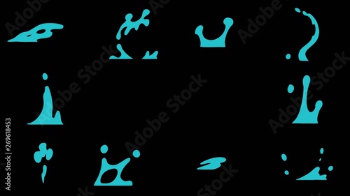 10 Water Splash Overlays 3 Stock Template | Adobe Stock