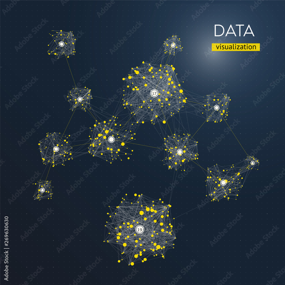 Data Complexity Representation Big Data Concept Visualization Analytics Abstract Concept