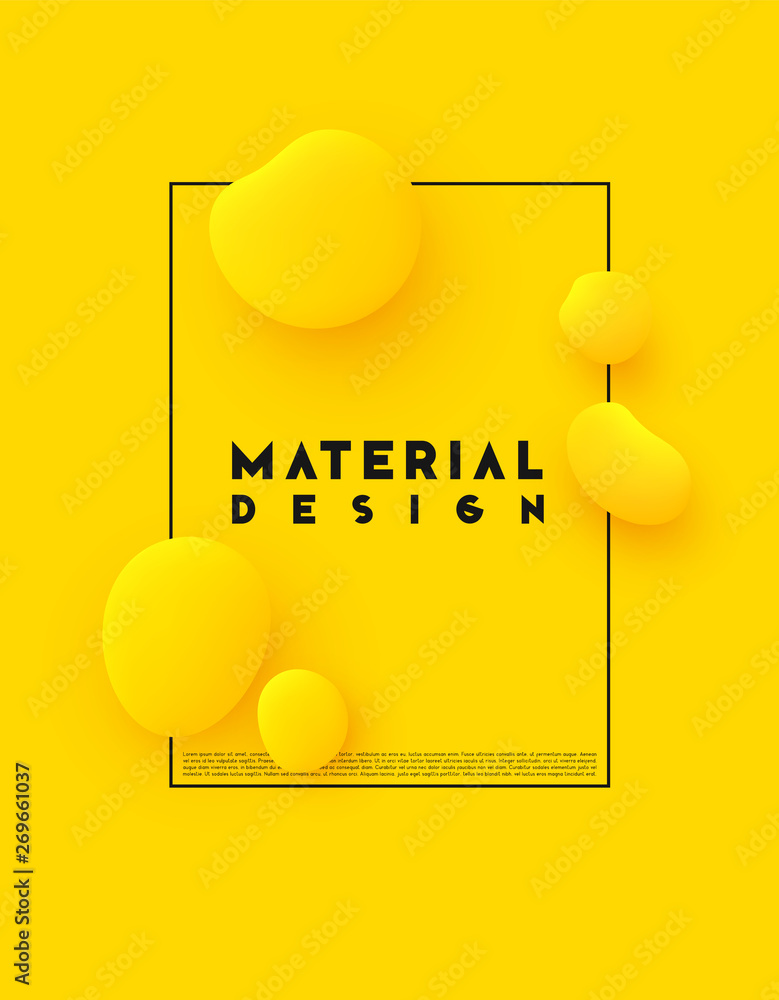 Minimal poster Stock Vector | Adobe Stock
