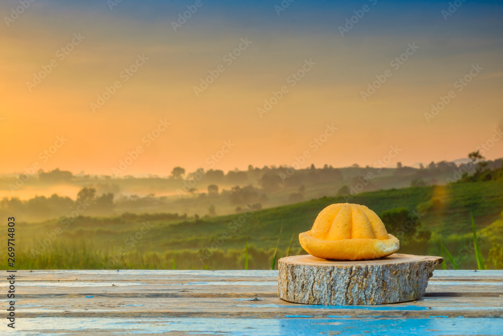 Malaysia traditional sweet as known as Baulu or Bahulu Stock Photo ...