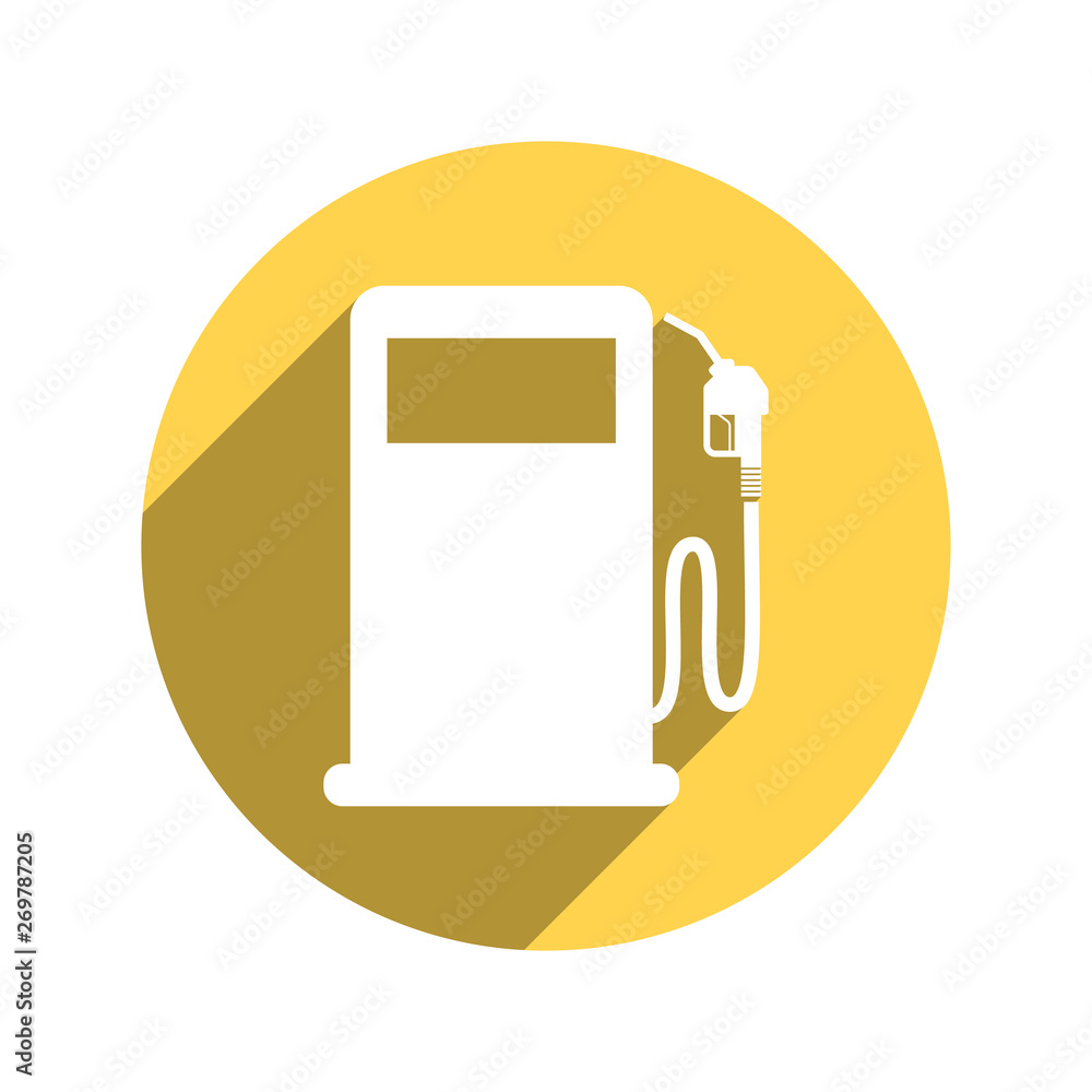 Petrol station, flat design. Fuel pump. Gasoline station. Gas pump ...