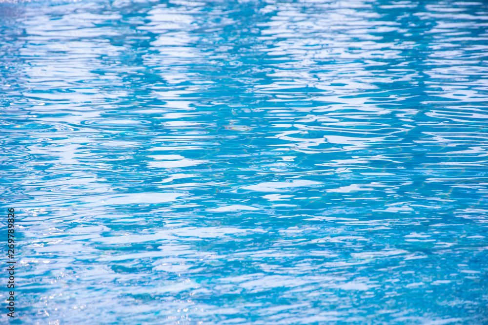 blue swimming pool,background of water in swimming pool. Stock Photo ...