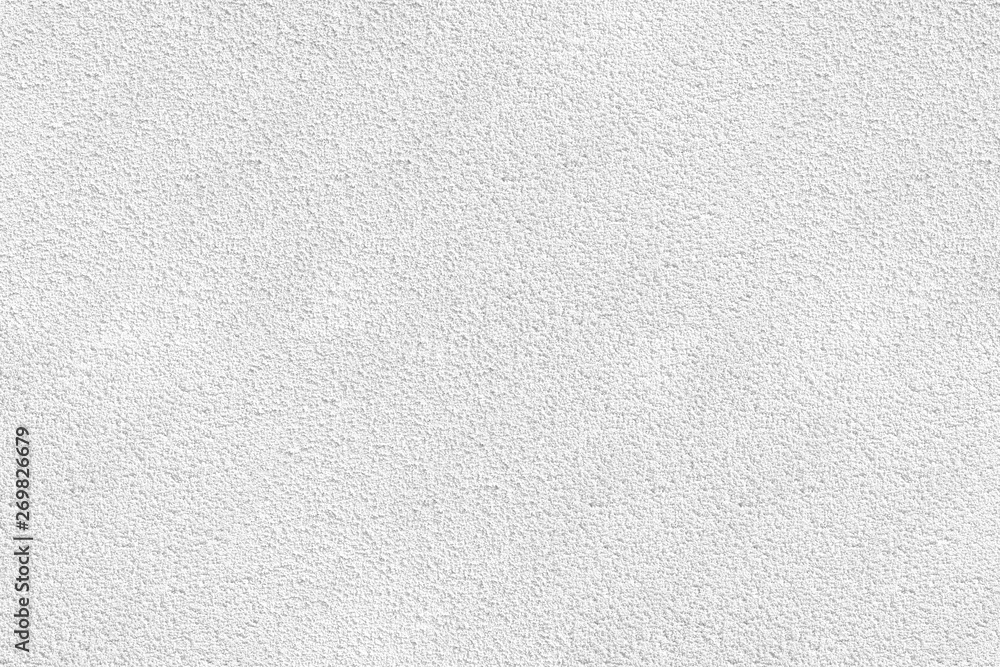White stucco wall texture background. White plastered and painted wall ...