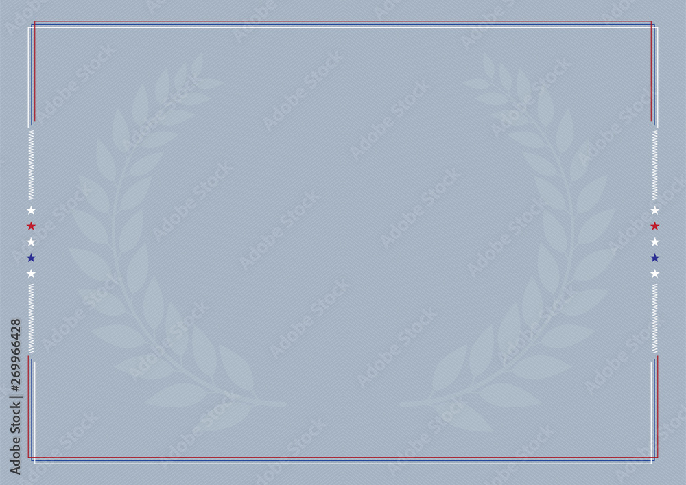 Decorative border and frame template in square shape, vintage frame ...