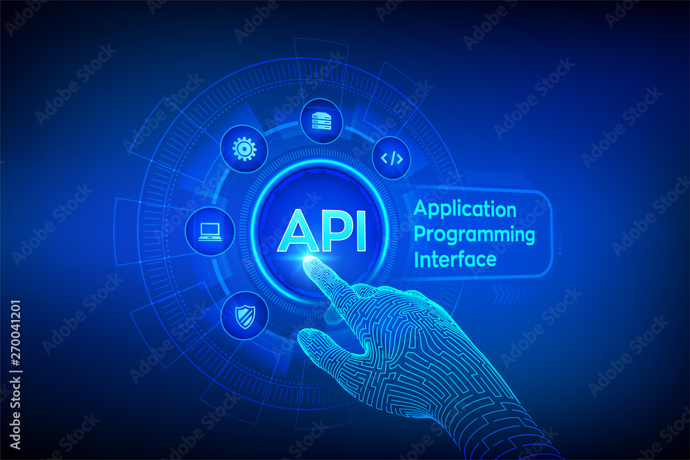 API. Application Programming Interface, software development tool ...