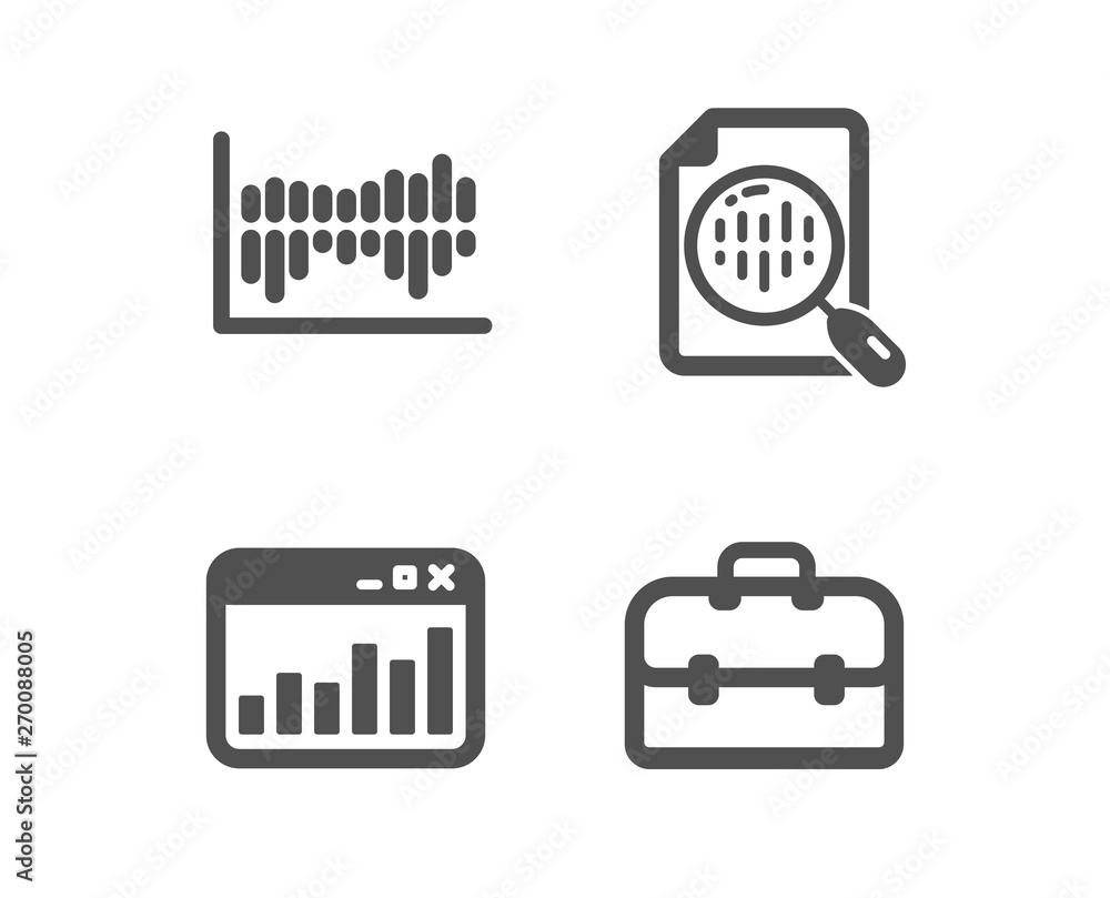 Set of Analytics chart, Marketing statistics and Column diagram icons ...
