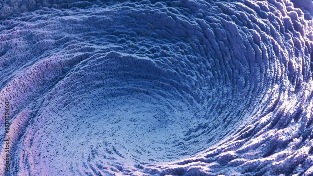 Abstract wave displacement surface. Abstract planet surface. Noise ...