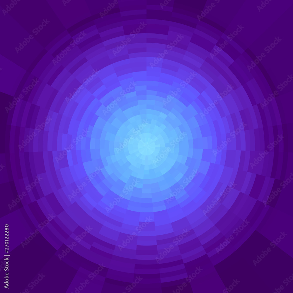 Abstract purple and cyan blue radial circle gradient background texture ...