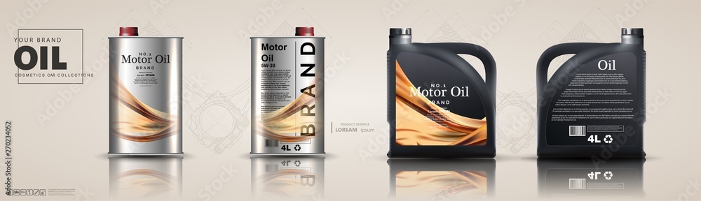 Bottle engine oil on a background a motor-car piston, Technical ...
