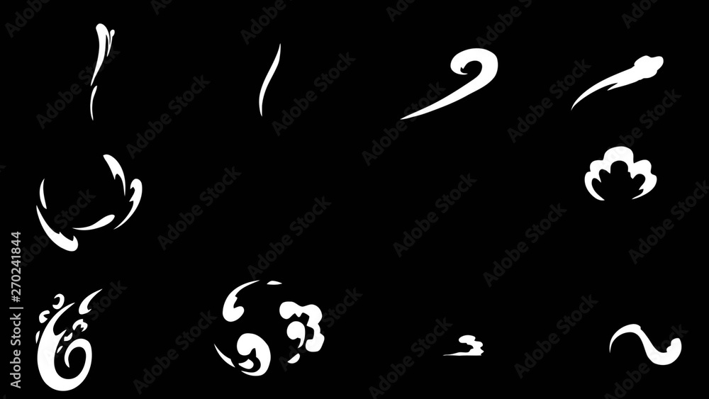 Smoke Animations Pack 5 Stock Template | Adobe Stock