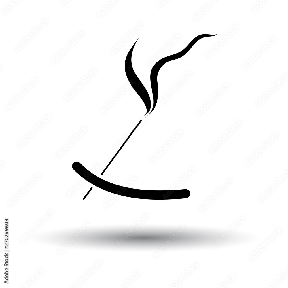 Incense Sticks Icon Stock Vector | Adobe Stock