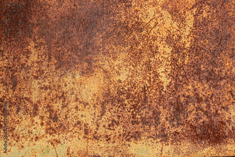 Grunge rusted metal texture. Rusty corrosion and oxidized background ...