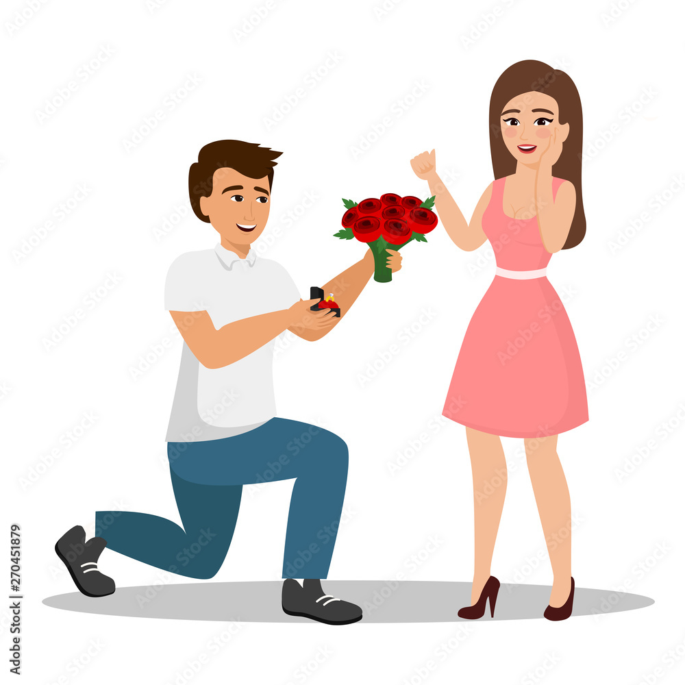 Engagement Cartoon