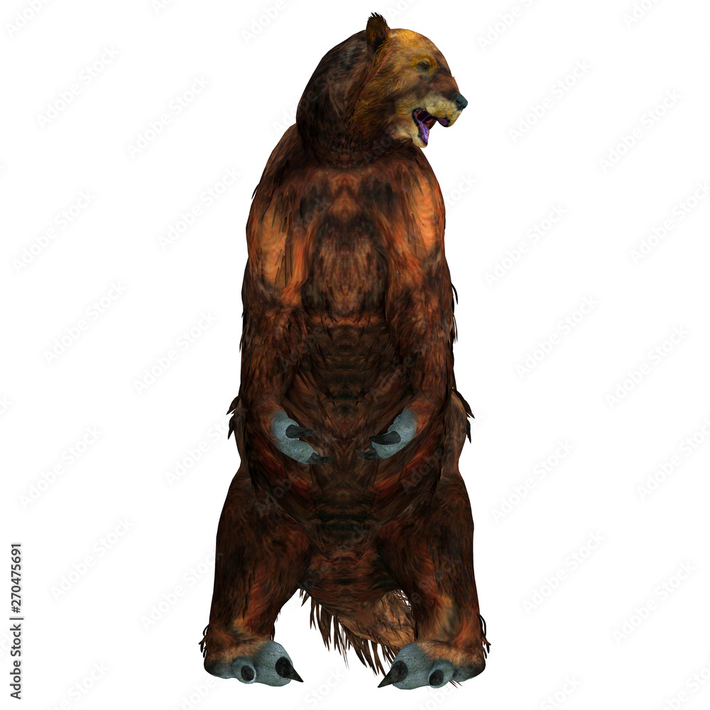 Megatherium Sloth Sitting - Megatherium was a herbivorous Giant Ground ...