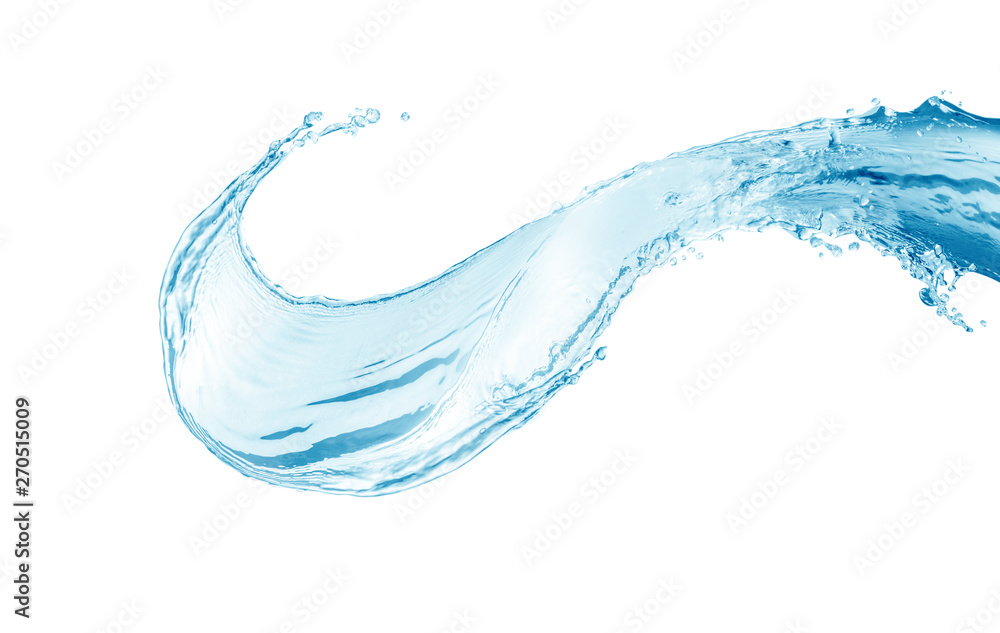 Water splash,water splash isolated on white background,blue water ...